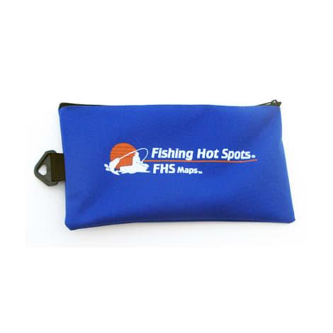 Zippered Map Case by Fishing Hot Spots at Fleet Farm