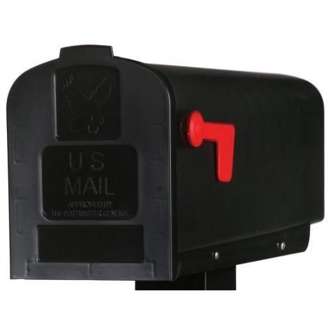 Black Plastic Rural Mailbox by Architectural Mailboxes at Fleet Farm