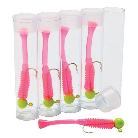 Mini-Mite Jigs - Yellow/Pink by Cubby at Fleet Farm