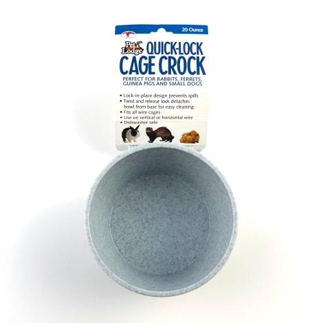 20 oz Quick-Lock Cage Crock by Pet Lodge at Fleet Farm