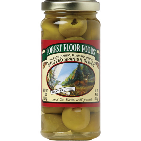 Forest Floor Foods Tri-Pack Stuffed Spanish Olives by Forest Floor ...