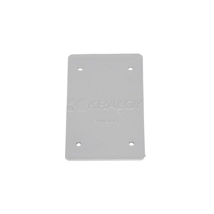 Kraloy PVC Single FS Blank Cover by Kraloy at Fleet Farm