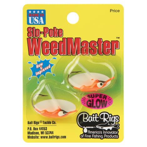 Slo-Poke Weedmaster Jig - Black/Orange by Slo-Poke Jig at Fleet Farm