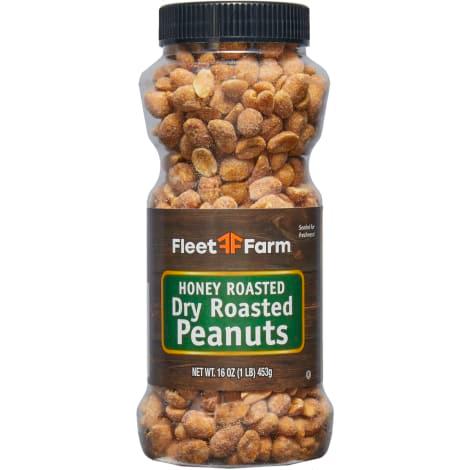 16 oz Honey Roasted Dry Roasted Peanuts by Fleet Farm at Fleet Farm