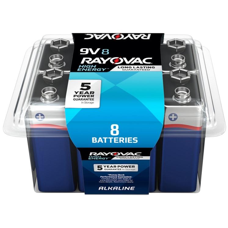 Rayovac 9V Alkaline Batteries - 8 Pk by Rayovac at Fleet Farm