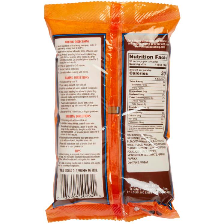 Andy's Seasoning 10 oz Red Fish Breading Mix by Andy's Seasoning at ...