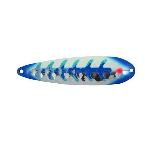5 In. Half Moon Series Spoon - Blue Shorts by Moonshine Lures at Fleet Farm