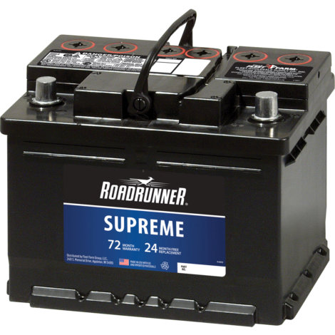 Road Runner Supreme Power Battery Grp 90 72 Mo 600 CCA by Road Runner ...