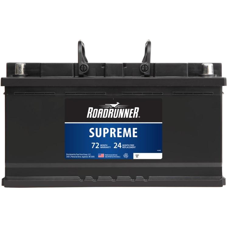 Supreme Automotive Battery - Group 49, 900 CCA by Road Runner at Fleet Farm