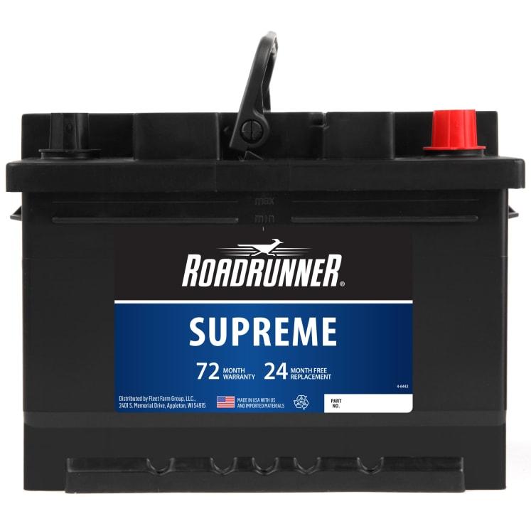 Supreme Automotive Battery - Group 96R, 600 CCA by Road Runner at Fleet ...