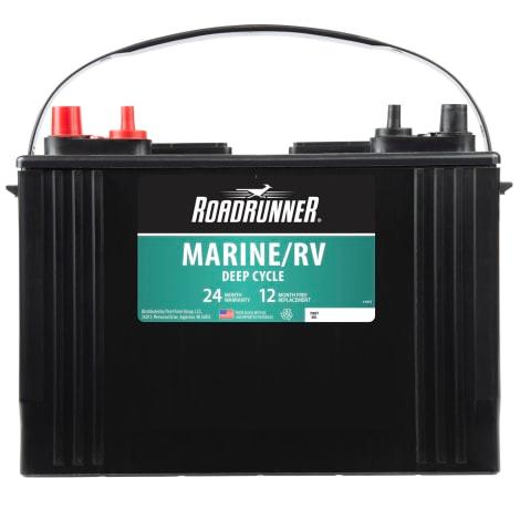 Marine / RV Deep Cycle Battery - Group 27, 625 CCA by Road Runner at ...