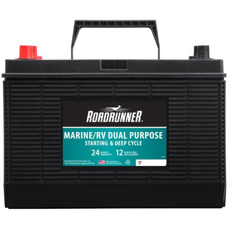 Marine / RV Dual Purpose Battery - Group 31, 725 CCA by Road Runner at ...