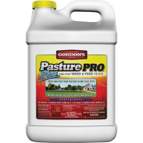 Pasture Pro Plus 2.5 gal 1-Step Weed & Feed 15-0-0 by Gordon's at Fleet ...
