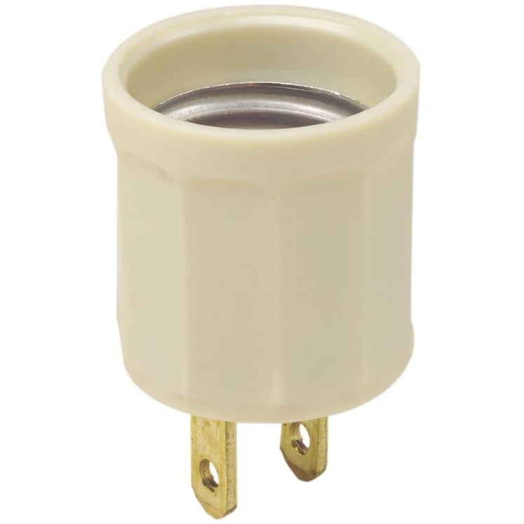 Leviton Ivory Socket Adapter by Leviton at Fleet Farm