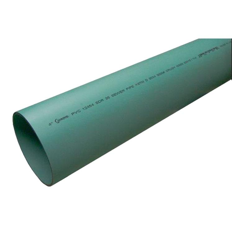 Genova 4 In PVC SDR 35 Sewer Drain Pipe 10 Ft By Genova At Fleet Farm