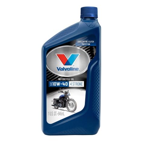 4-Stroke Motorcycle Conventional Motor Oil 1 QT by Valvoline at Fleet Farm
