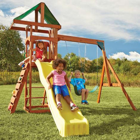 Scrambler Play Set w/ 2 Swings by Swing-N-Slide at Fleet Farm