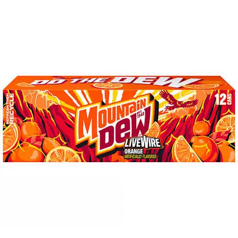 Live Wire 20 oz Orange Soda - 12 Pk by Mountain Dew at Fleet Farm