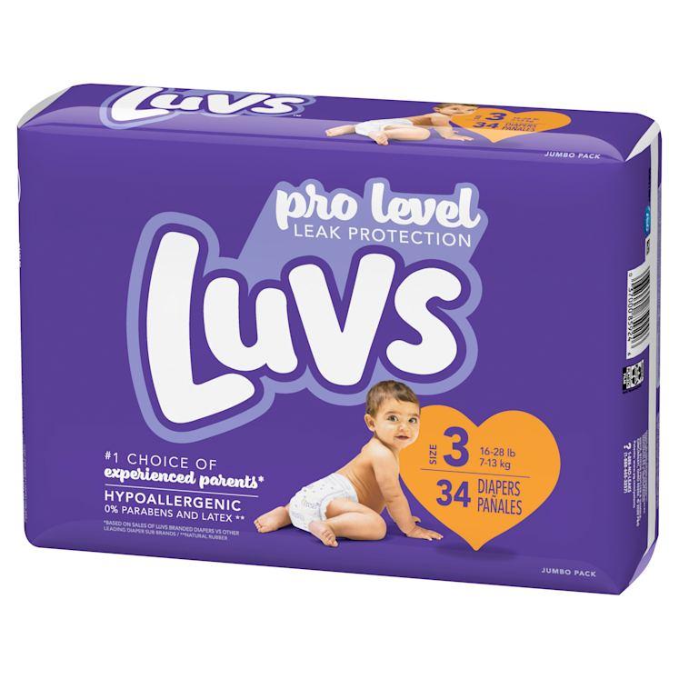 LUVS Ultra Leakguards Diapers - Jumbo Size by LUVS at Fleet Farm