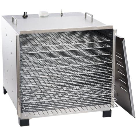 Big Bite Stainless Steel Dehydrator w/ 12 hr Timer by LEM at Fleet Farm
