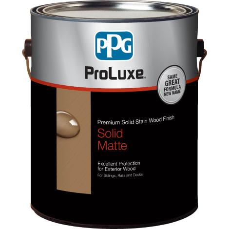 1 gal Solid Wood Stain by PPG ProLuxe at Fleet Farm