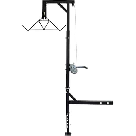 Adjustable Hitch Hoist w/ Gambrel & Winch - 400 Lb. Capacity by HME at ...