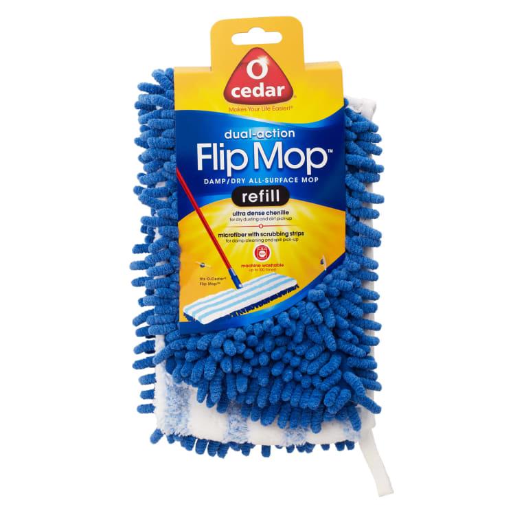 O-Cedar Dual Action Microfiber Flip Damp/Dry Mop Refill by O-Cedar at ...
