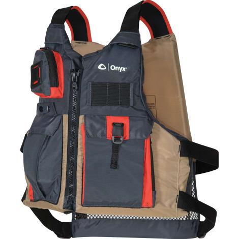 Adult Tan Kayak Fishing Vest by ONYX at Fleet Farm