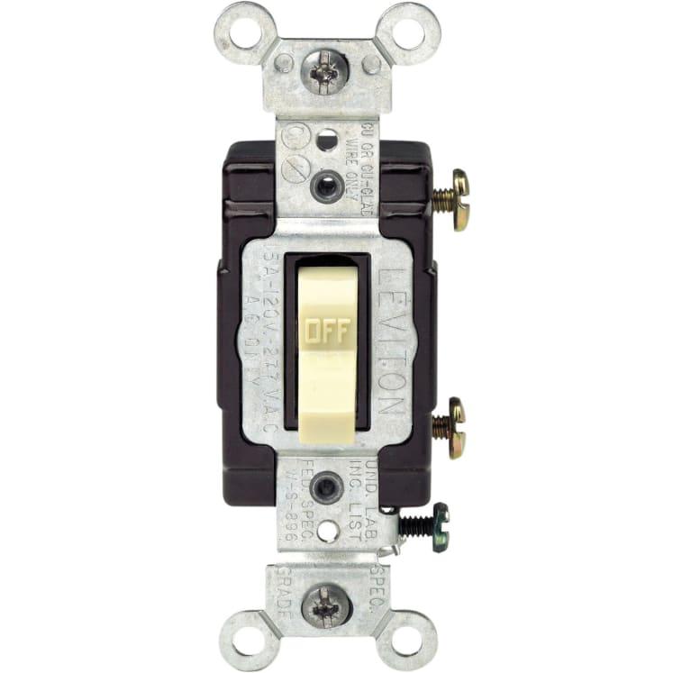Leviton Single Pole Lighted Toggle Switch by Leviton at Fleet Farm