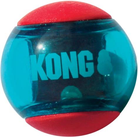 Squeeze Action Red Ball Dog Toy by KONG at Fleet Farm