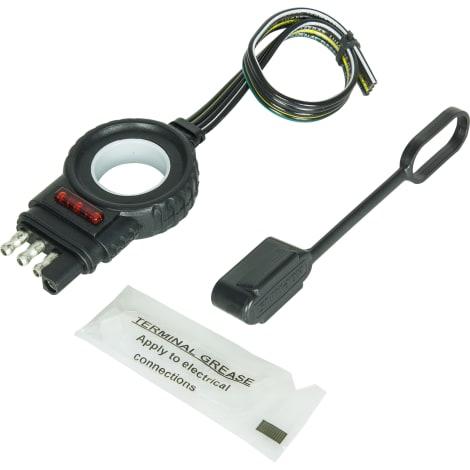 Endurance Easy-Pull LED Test 4-Flat Trailer Side by Hopkins at Fleet Farm