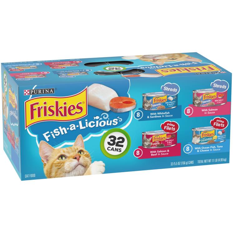 Purina Friskies Fish-A-Licious Adult Wet Cat Food - 32 Pk by Purina at ...