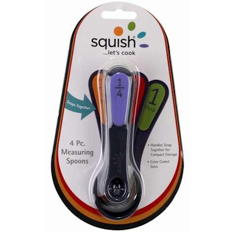 Multi-Colored Measuring Spoon Set - 4 Pc by Squish at Fleet Farm