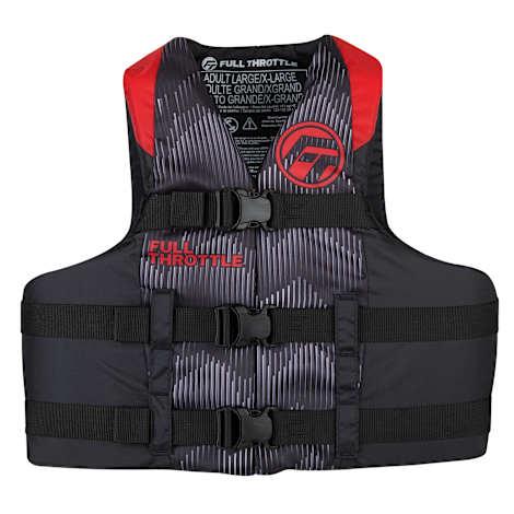 Adult 4X-Large/7X-Large Red Nylon Sports Vest by FULL THROTTLE at Fleet ...
