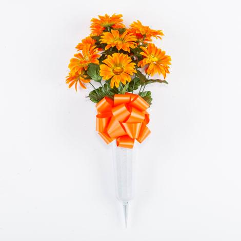 Gerbera Gem Memorial Vase - Assorted at Fleet Farm