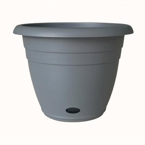 Pewter Grey Jackson Self-Watering Planter by Southern Patio at Fleet Farm