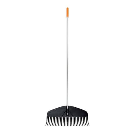 67 in Black/Orange Leaf Rake by Fiskars at Fleet Farm