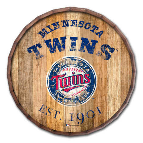 Fan Creations Minnesota Twins Established Date Distressed Vintage Sign ...