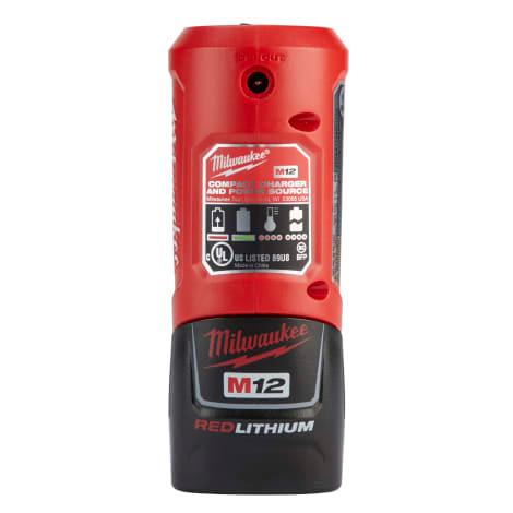 M12 Compact Charger & Portable Power Source by Milwaukee at Fleet Farm