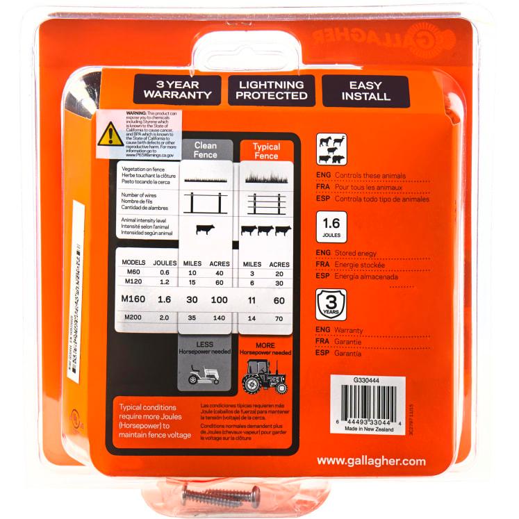 Gallagher M160 Fence Energizer by Gallagher at Fleet Farm