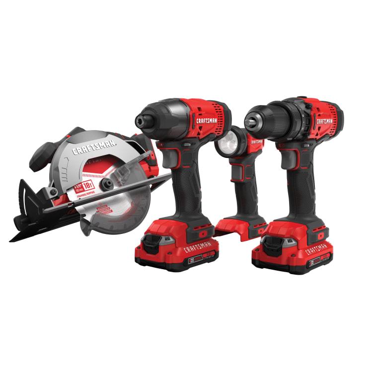 CRAFTSMAN V20 4-Tool Combo Kit by CRAFTSMAN at Fleet Farm