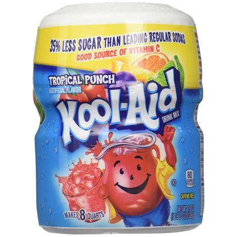 19 oz Tropical Punch Drink Mix Canister by Kool Aid at Fleet Farm