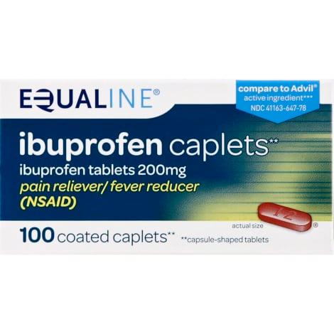 Ibuprofen Caplets - 100 ct by EQUALINE at Fleet Farm