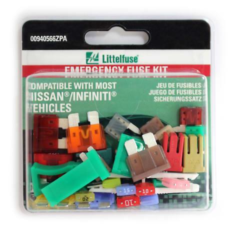Emergency Fuse Kit - OEM - NISSAN-INFINITI by Littelfuse at Fleet Farm