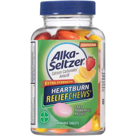 Extra Strength Heartburn ReliefChews - 60 Chewables by Alka-Seltzer at ...