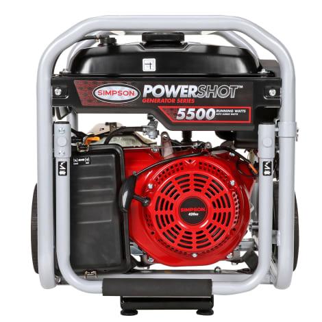 SPG5568 5500 Watt PowerShot Portable Generator by Simpson at Fleet Farm