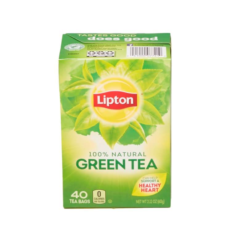 Lipton Pure Green Tea 100% Natural Tea Bags - 40 Ct by Lipton at Fleet Farm