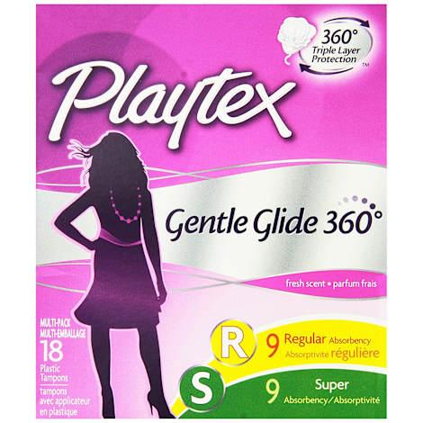 Gentle Glide 360 Multipack Tampons - 18 ct by Playtex at Fleet Farm