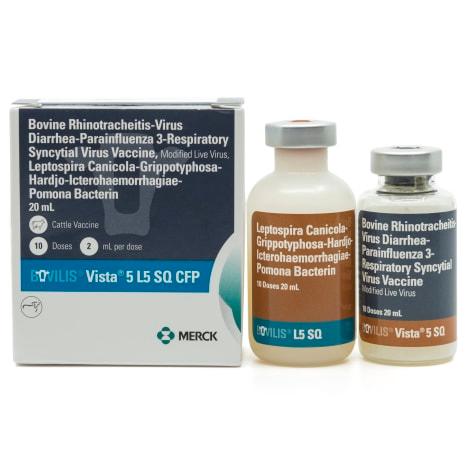 Bovilis VISTA 5L5 SQ CFP Cattle Vaccine - 10 Dose by Merck at Fleet Farm