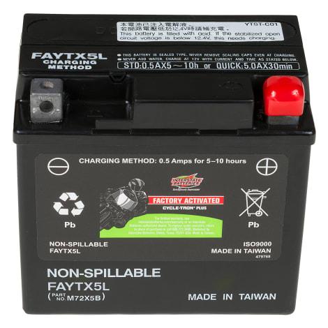 Factory-Activated AGM Powersports Battery Grp 5L 80 CCA by Interstate ...